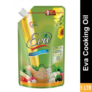 Buy Eva Cooking Oil 1 Litre Pouch At Best Price - GrocerApp