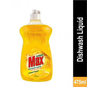 Buy Lemon Max Anti-Bacterial Dishwash Liquid Bottle 475ml At Best Price ...