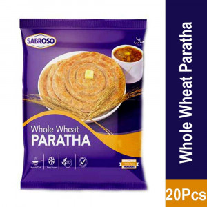 Sabroso Whole Wheat Paratha 20 Pieces