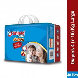Buy SHIELD DIAPERS REGULAR LARGE (7) At Best Price - GrocerApp