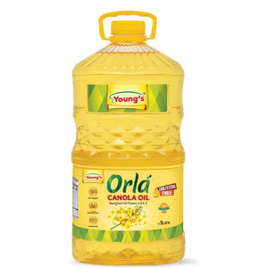 Youngs Orla Canola Oil 5 Ltr Bottle