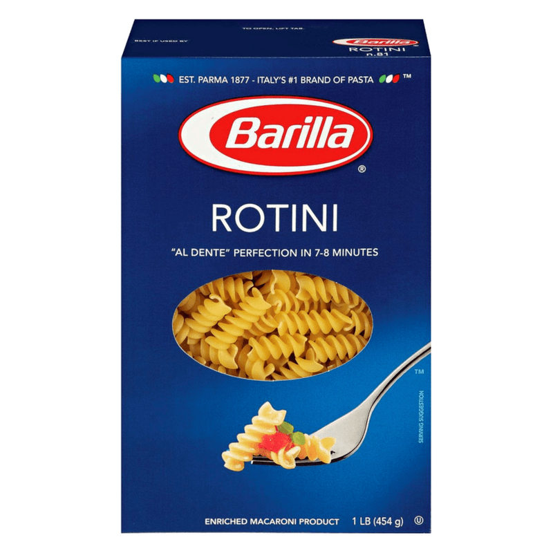 Buy BARILLA PASTA ROTINI 454G At Best Price - GrocerApp