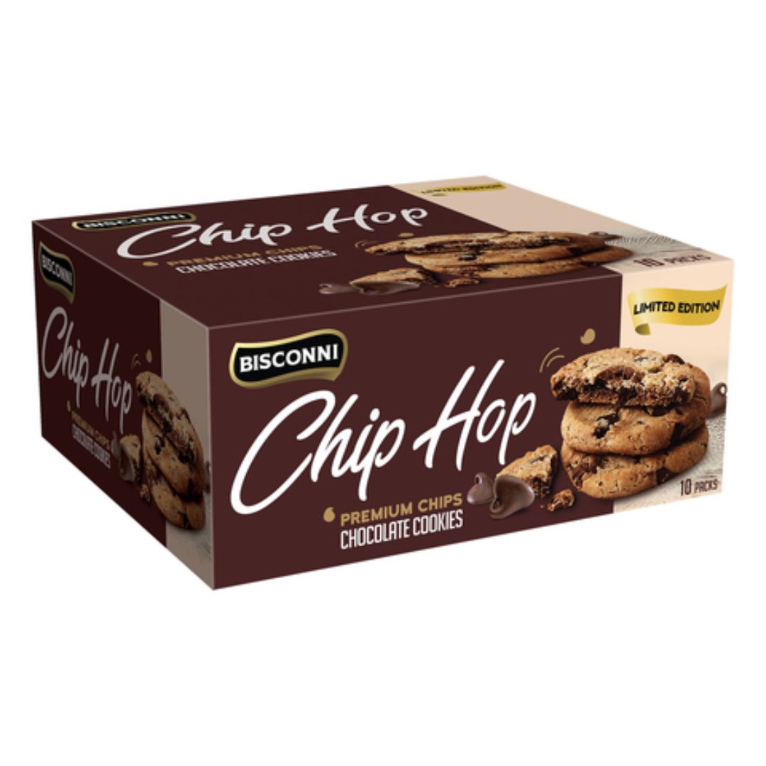 Bisconni Chip Hop Chocolate Cookies (1x10) Pack Rs. 30