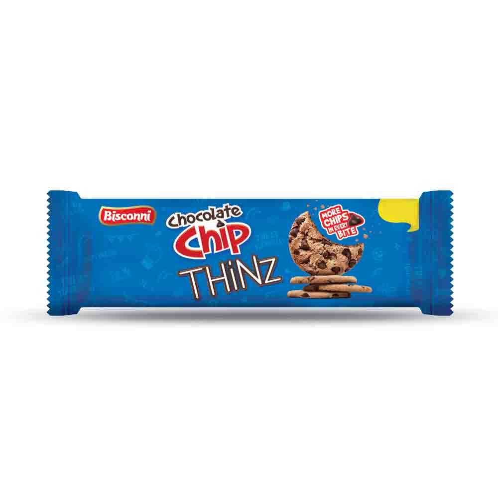 Buy Bisconni Chocolate Chip Thinz Half Roll RS 20 At Best Price - GrocerApp