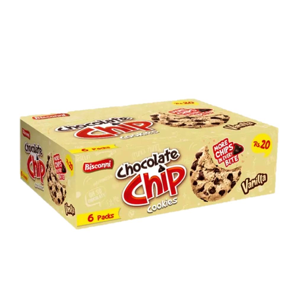 Buy Bisconni Chocolate Chip Vanilla half roll Box At Best Price - GrocerApp