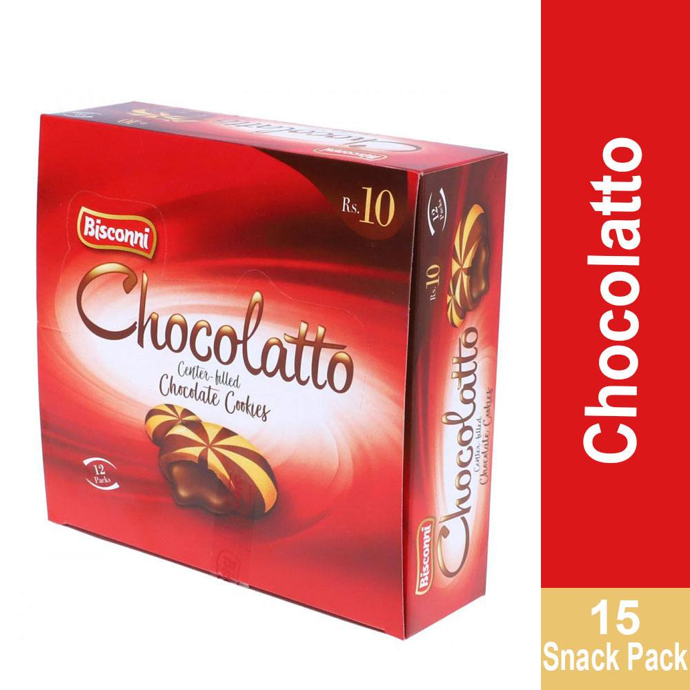 Buy Bisconni Chocolatto Orignal SP Rs. 20 (1X15)Box At Best Price ...