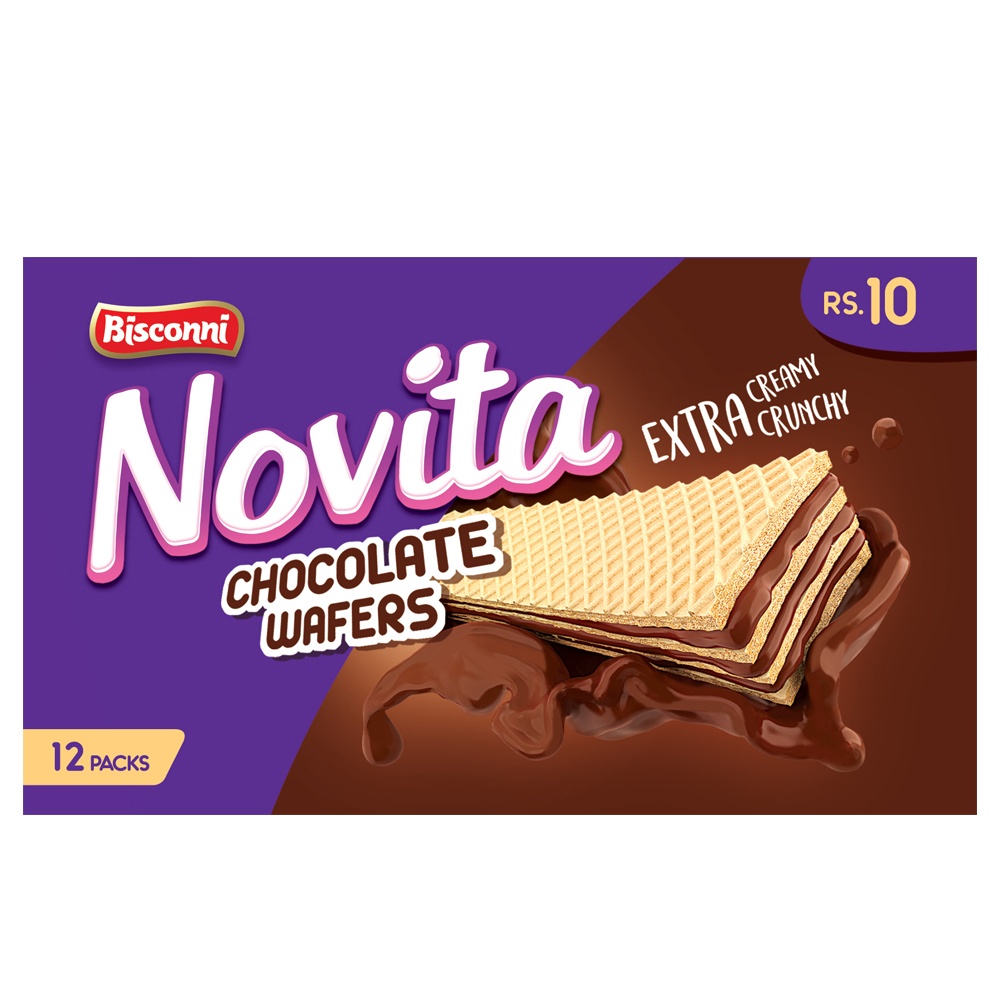 Buy Bisconni Novita Choco Berry Wafers At Best Price - GrocerApp