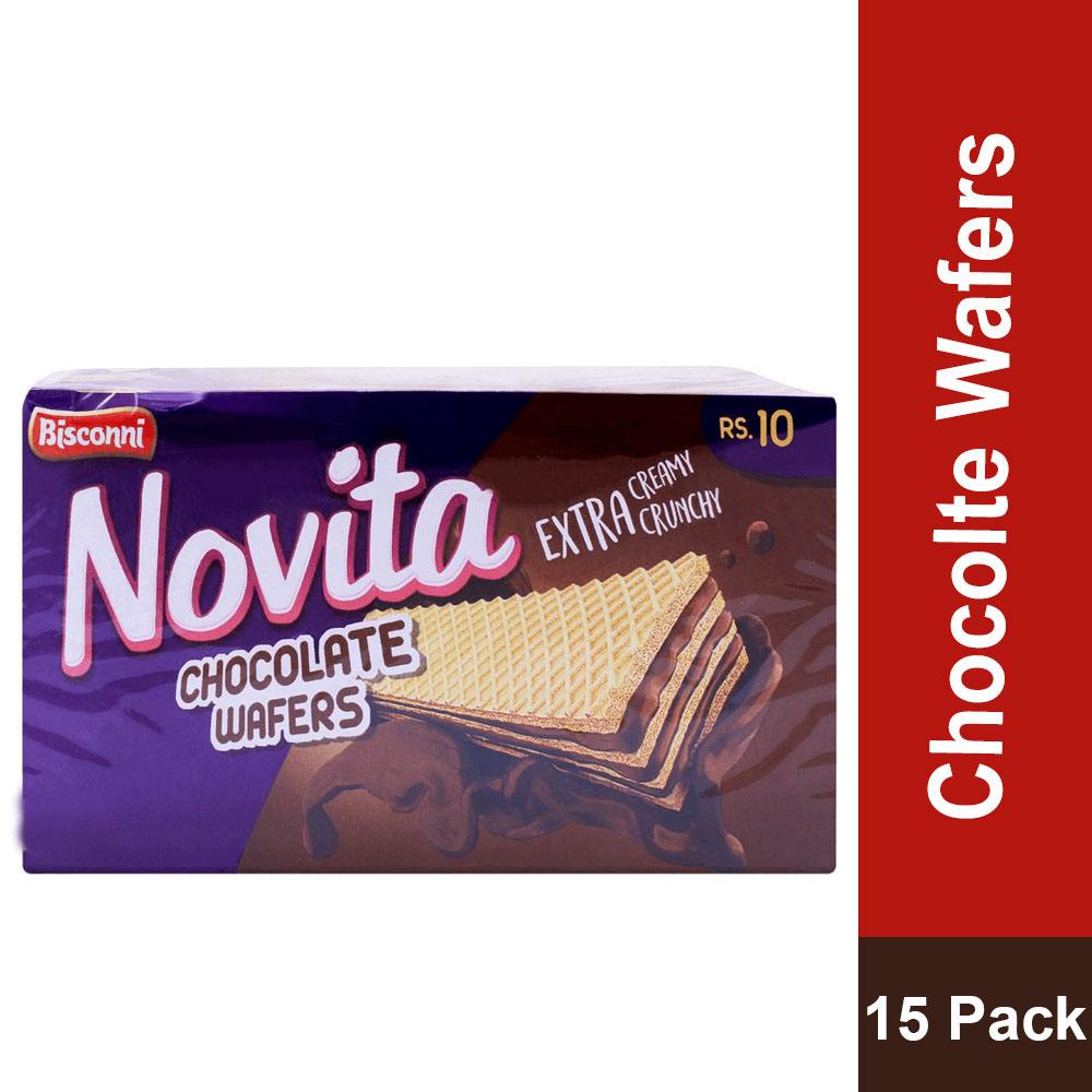 Buy Bisconni Novita Chocolate Wafers box At Best Price - GrocerApp