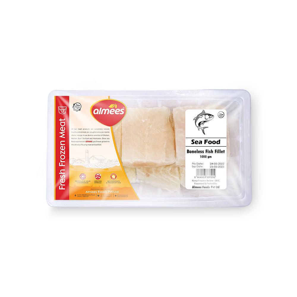 Buy Pangasius Boneless Fish Fillet - ALMEES At Best Price - GrocerApp