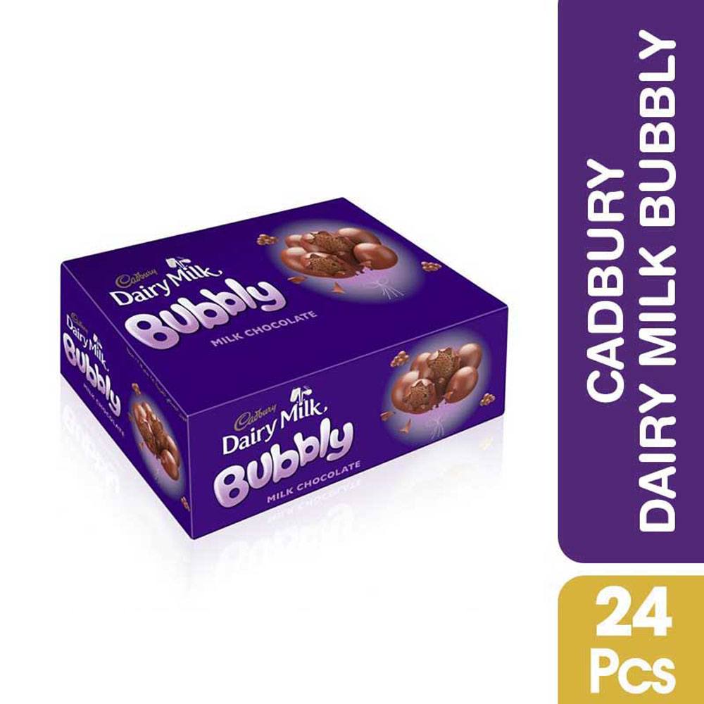 Dairy milk bubbly price store