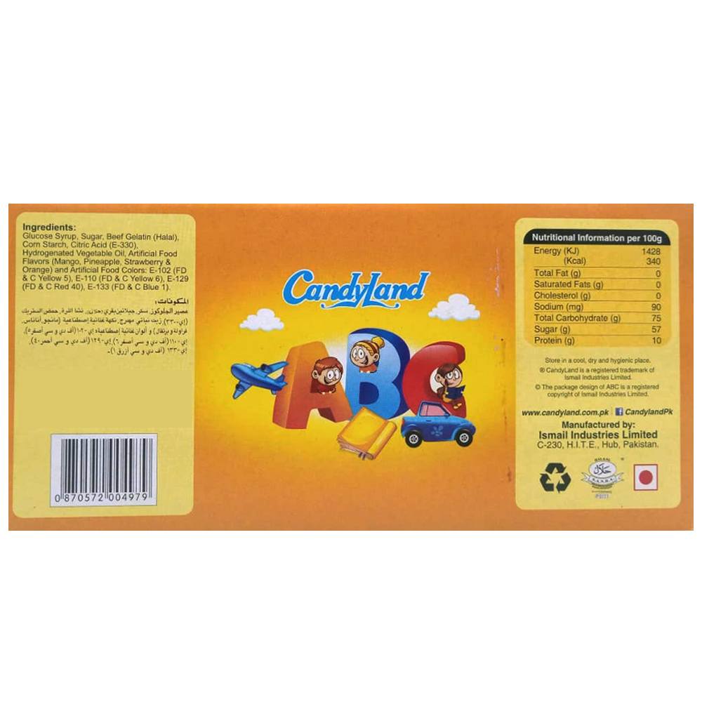 Buy Candy Land ABC Jelly Pouch (Rs.10) 1x24 At Best Price - GrocerApp