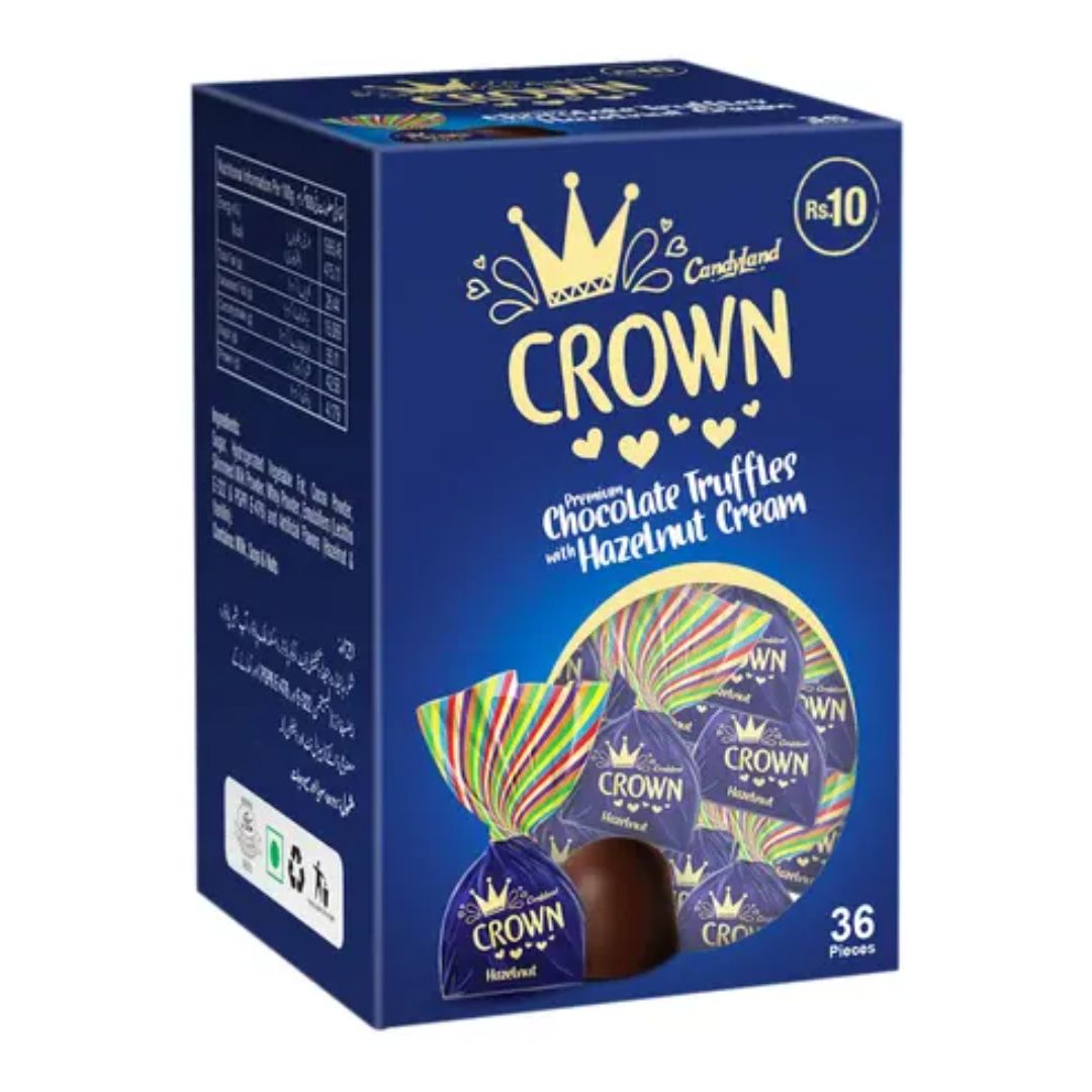 Buy Candy Land Crown Chocolate Truffled With Hazelnut Cream BOX At Best ...