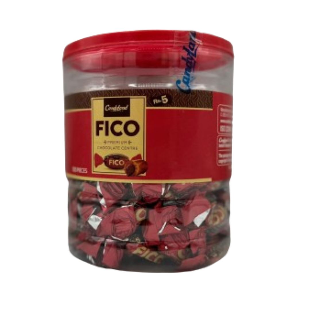Buy Candy Land FICO Chocolate Center 100pcs Jar At Best Price - GrocerApp
