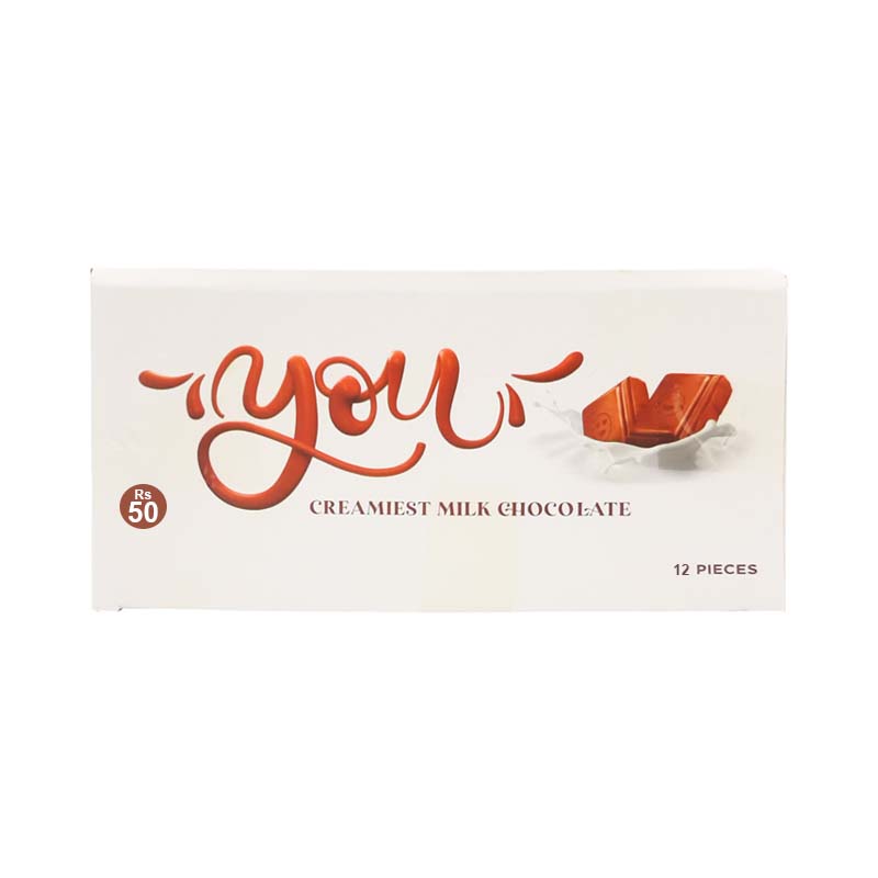 Buy CandyLand You Milk Chocolate Rs.50 (1x12) At Best Price - GrocerApp