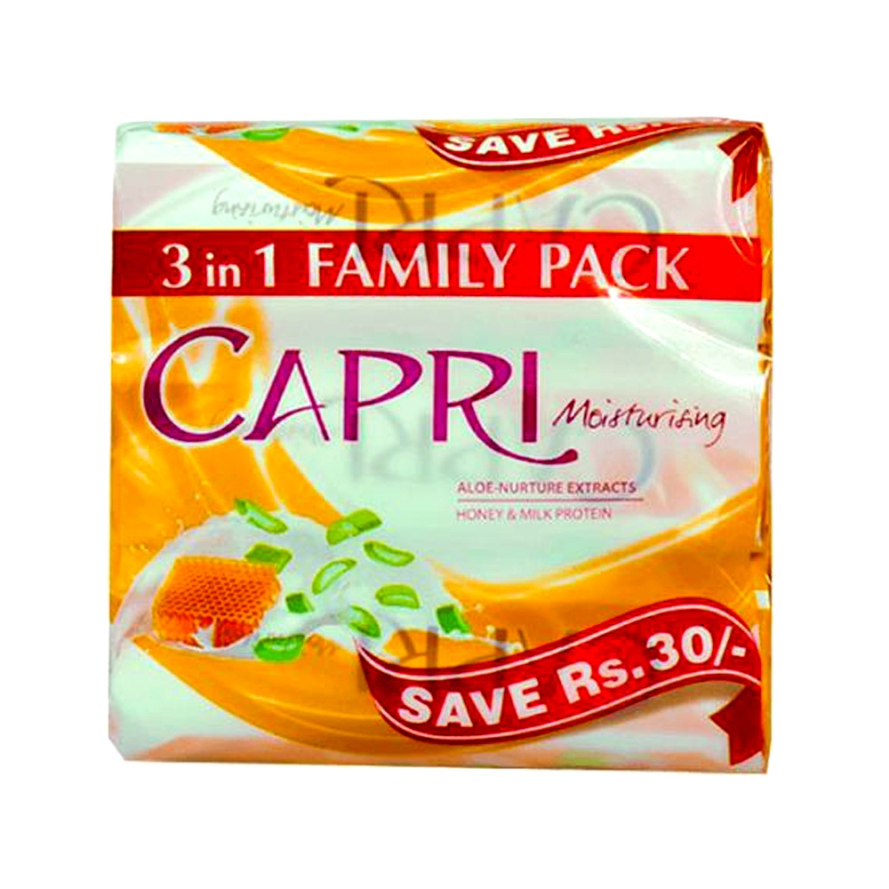 Buy Capri Soap Aloe-Nurture Extracts 3 in 1 Pack Save Rs.30 At Best ...