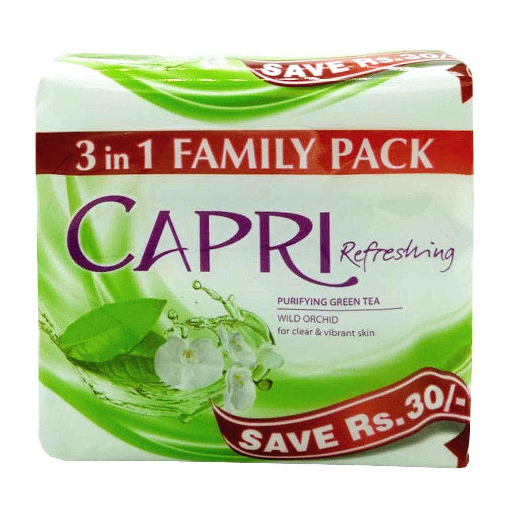 Buy Capri Soap Green Family Bundle 3 in 1 Save Rs.30 At Best Price ...