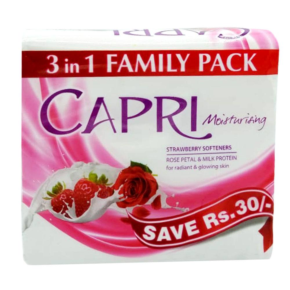 Buy Capri Mosturising Pink Large Bundle 3in1 At Best Price - GrocerApp