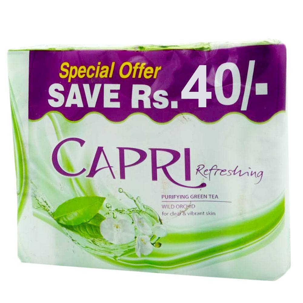 Buy Capri Soap Purifying Green Tea Family Bundle 3 in 1 Save Rs.40 At ...