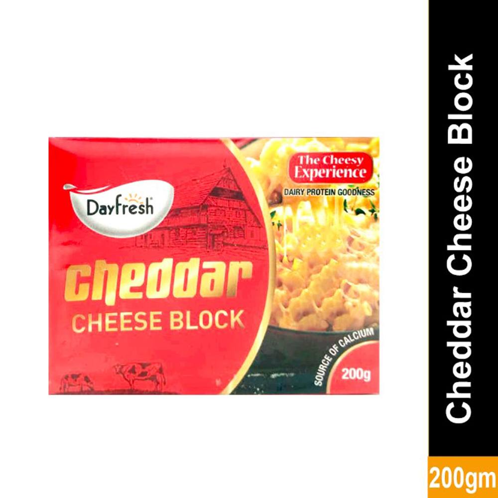 Buy Chaddar Cheese Block 200gm At Best Price - GrocerApp