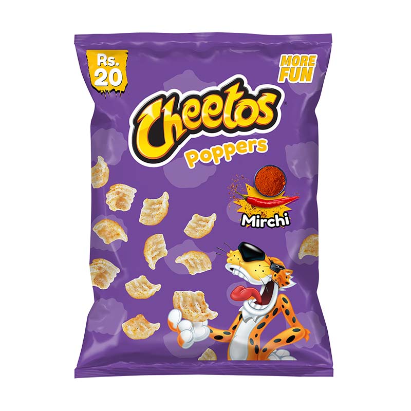 Buy CHEETOS POPPERS MASALA 12G At Best Price - GrocerApp
