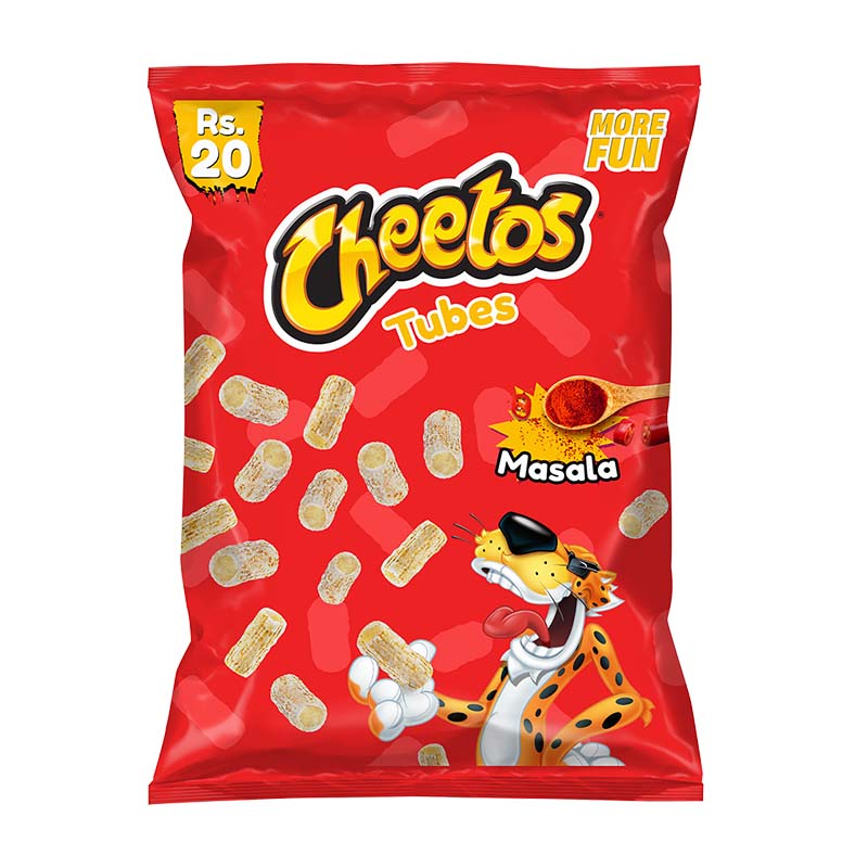 Buy CHEETOS TUBES MASALA 12G At Best Price - GrocerApp