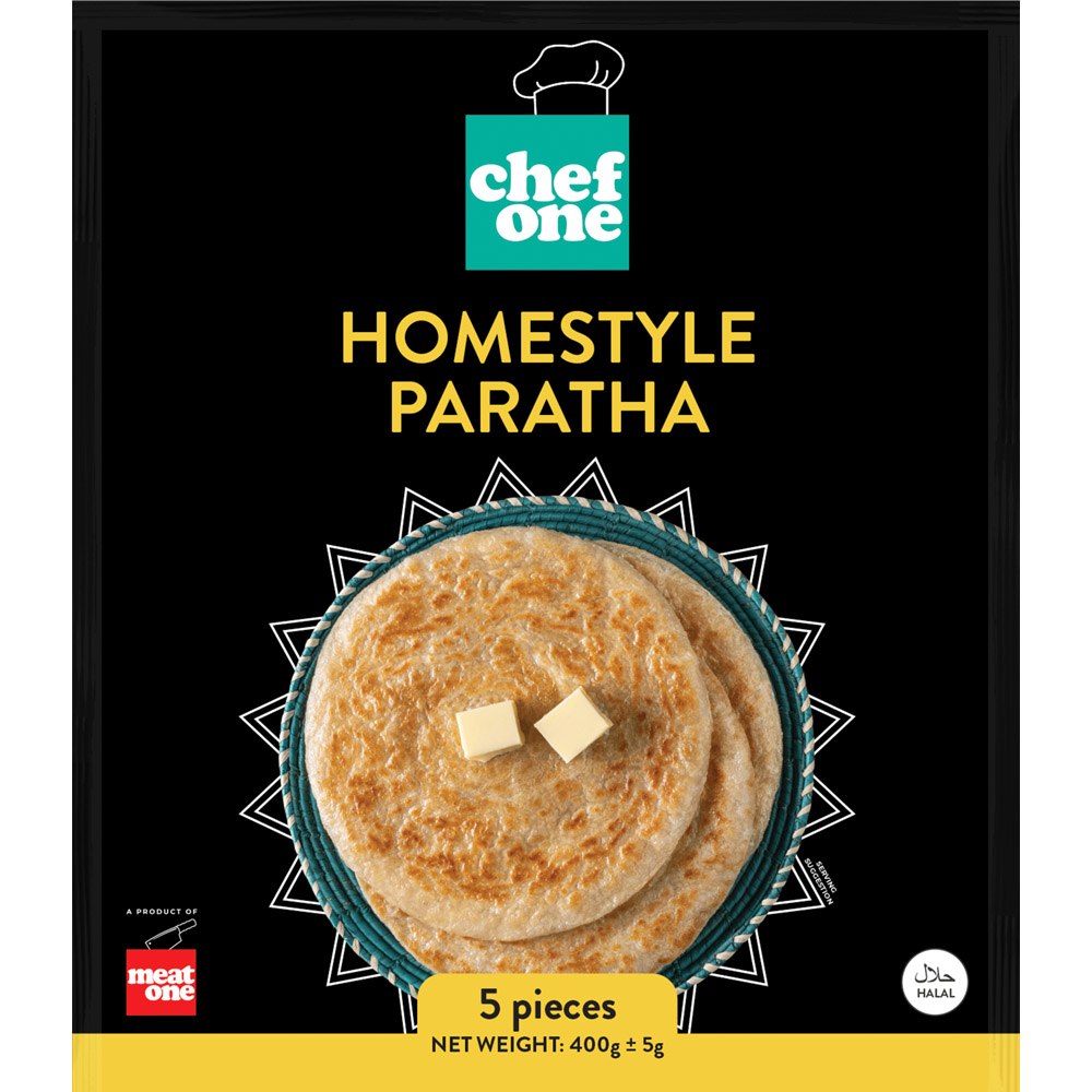 Buy Chef One Home Style Paratha 5 Pieces At Best Price - GrocerApp