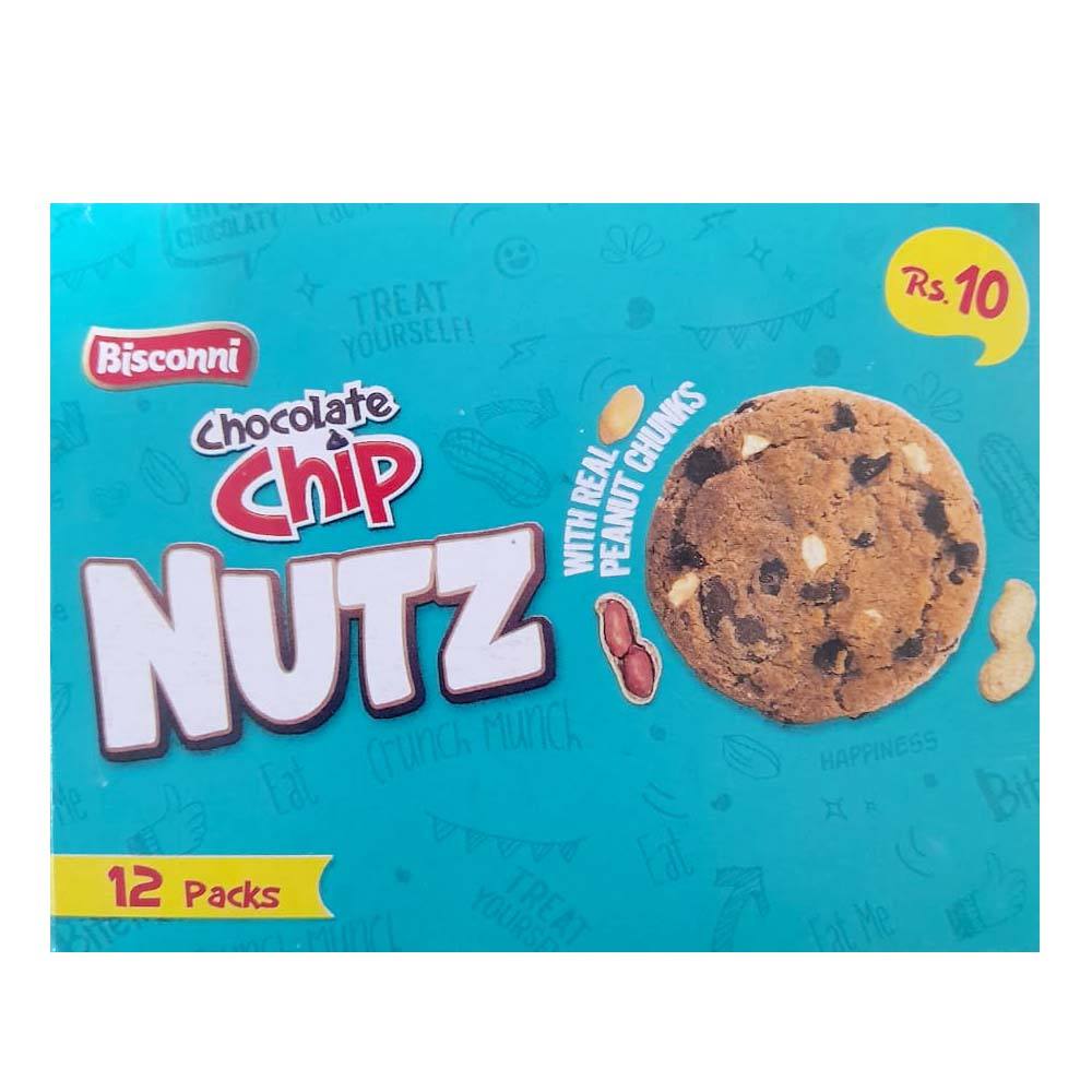 Buy Bisconi Chocolate Chip Nutz Rs.10 Box At Best Price - GrocerApp