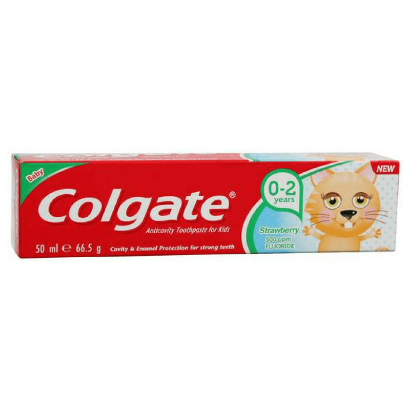 Buy Colgate Toothpaste For Kids (0-2 Years) Strawberry Flavor At Best ...
