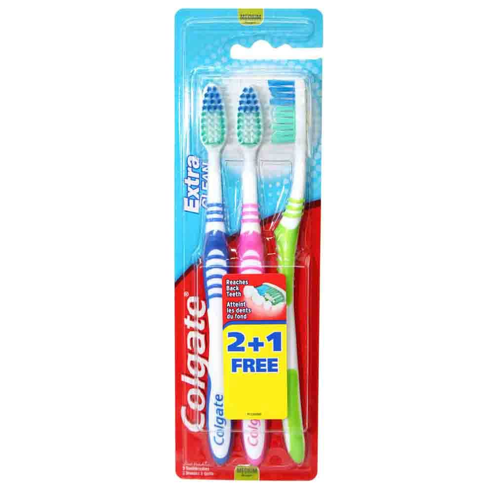 Buy Colgate Extra Clean Toothbrush - Triple Pack (Soft) At Best Price ...