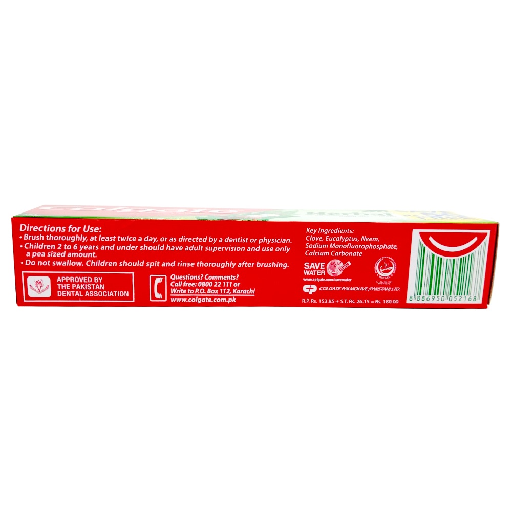 Buy Colgate Herbal Tooth Paste Save Rs.95 Free Tooth Brush At Best ...