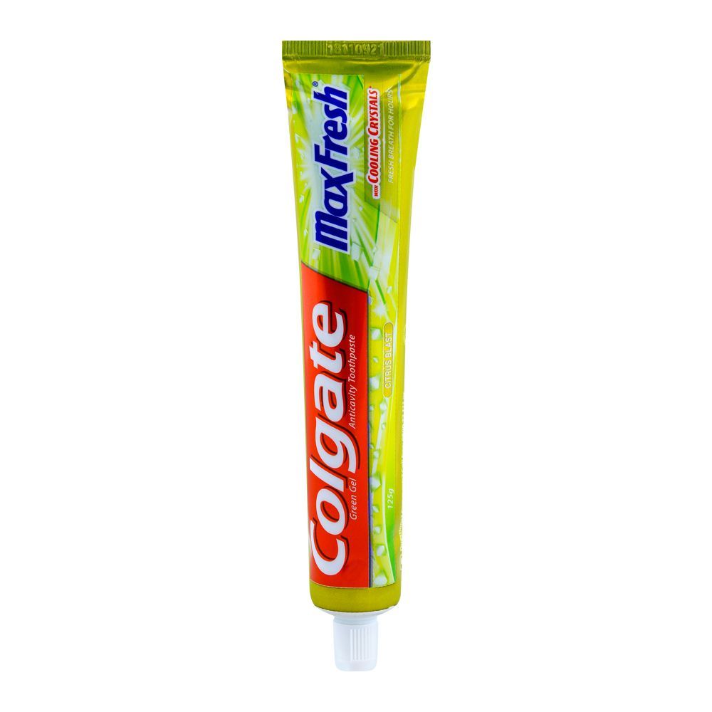 Buy Colgate MaxFresh Citrus Blast Toothpaste 125g At Best Price - GrocerApp