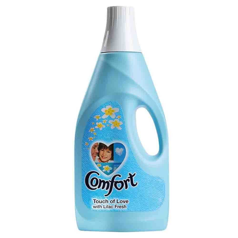Buy Comfort Touch Of Love Blue Fabric Softner (75Rs per 100ml) - Bachat ...