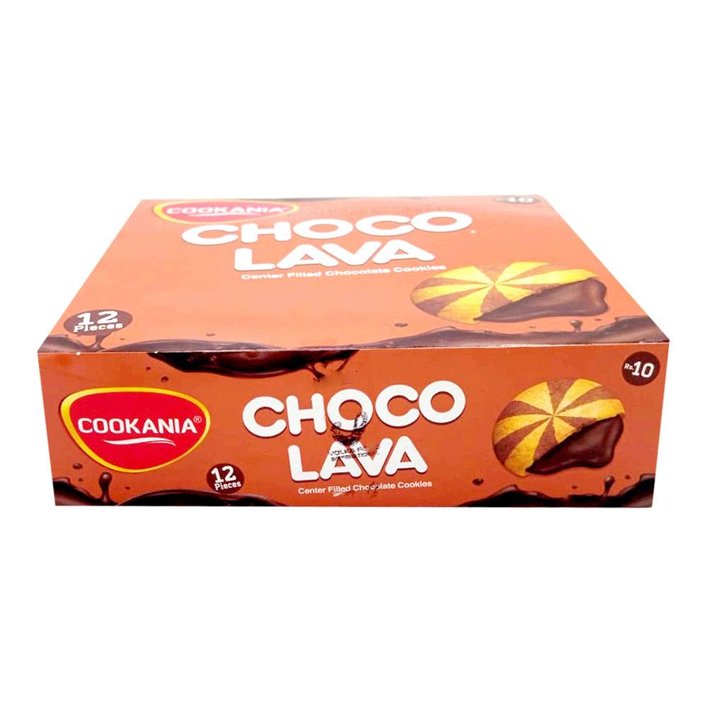 Buy Cookania Choco Lava Center Filled Chocolate Cookies Snack Pack Box ...