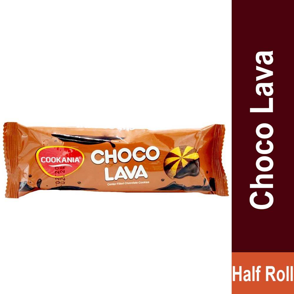 Buy Cookania Choco Lava Center Filled Chocolate Cookies Hall Roll At Best Price - GrocerApp