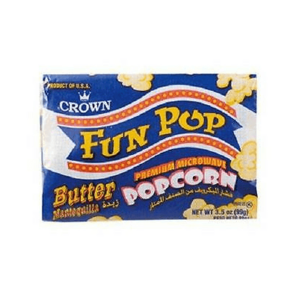Buy Crown Fun Pop Butter Popcorn At Best Price - GrocerApp
