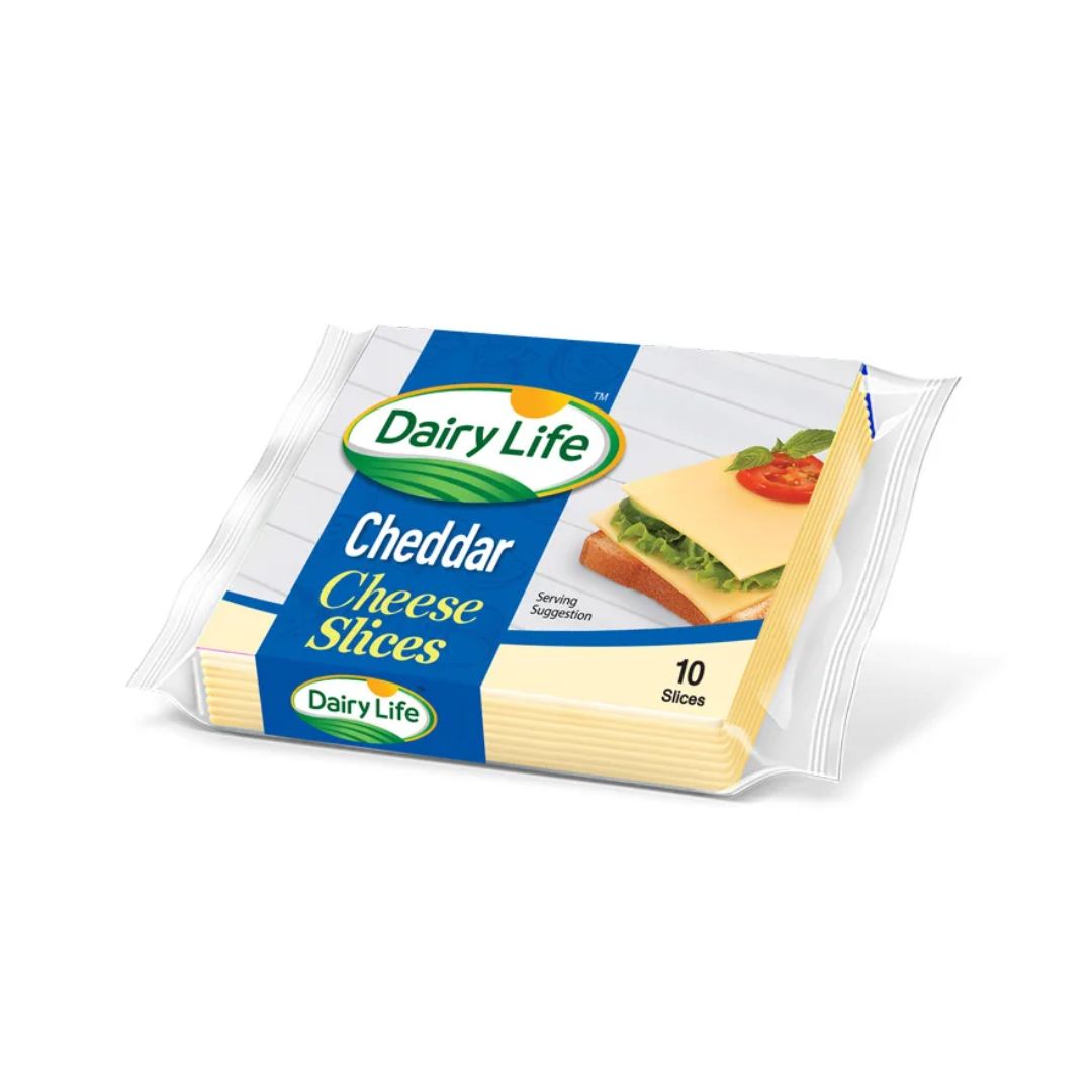 Dairy Life Cheddar Cheese (10 Slices)