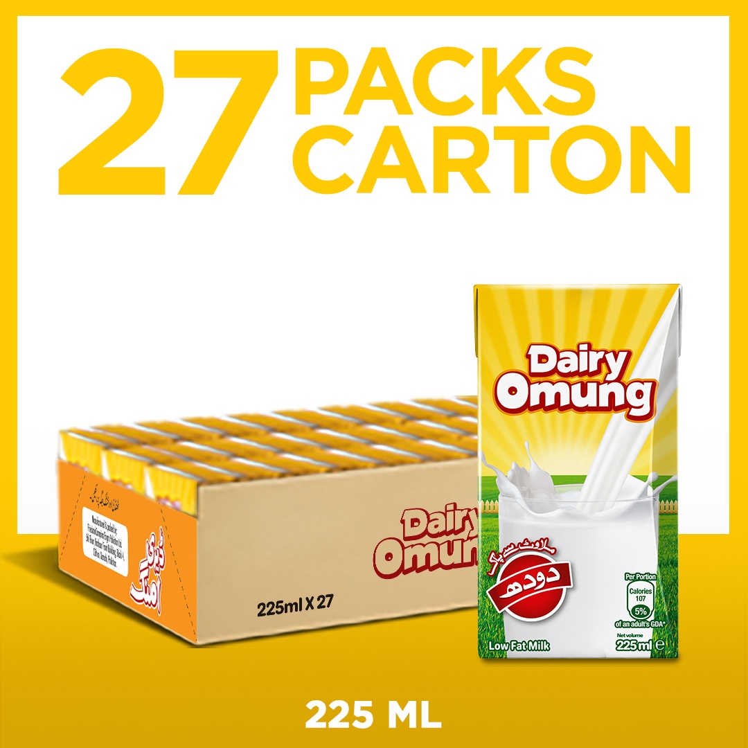 Dairy Omung Milk Tetra Pack (1x27)