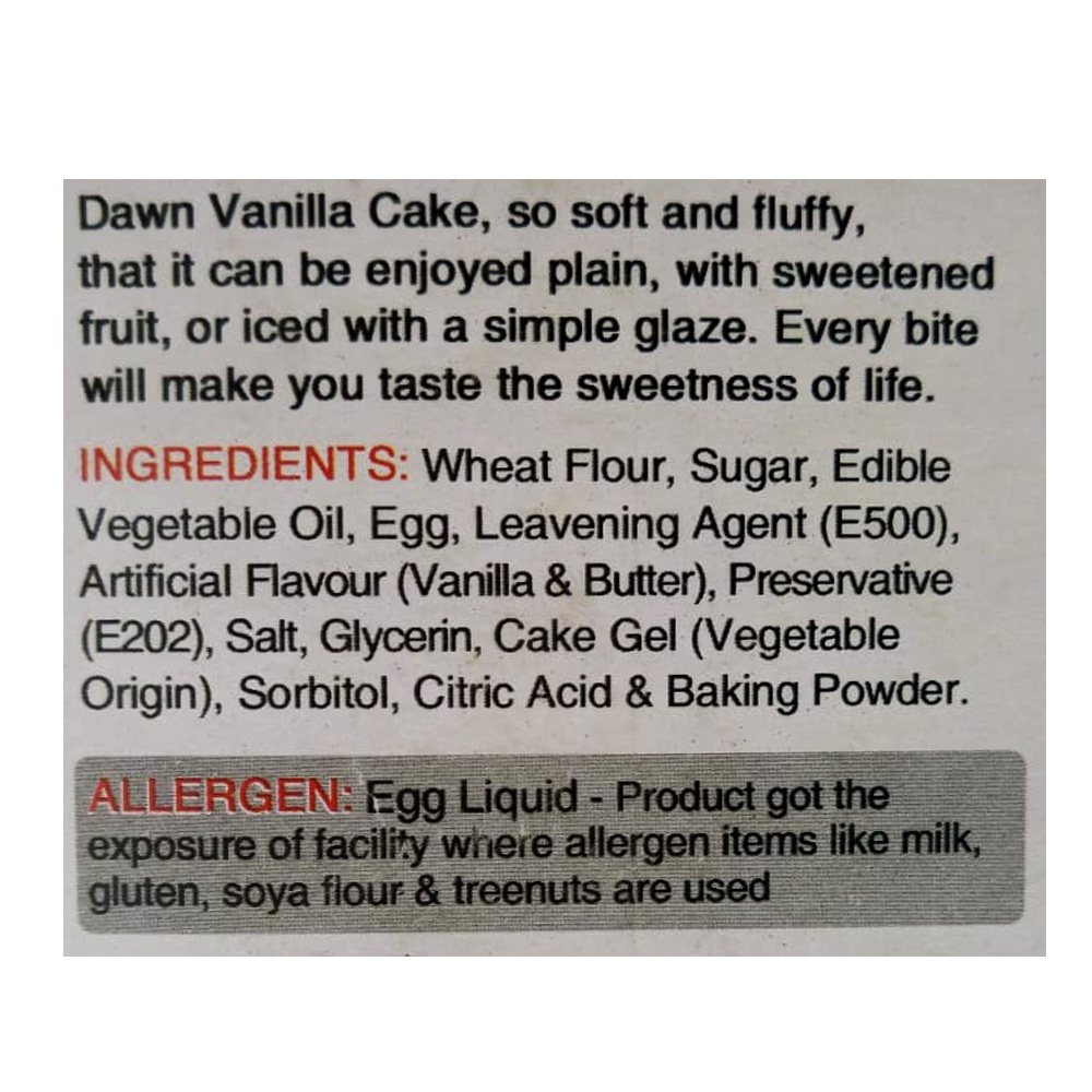 Buy Dawn cake way vanilla cake slices At Best Price - GrocerApp