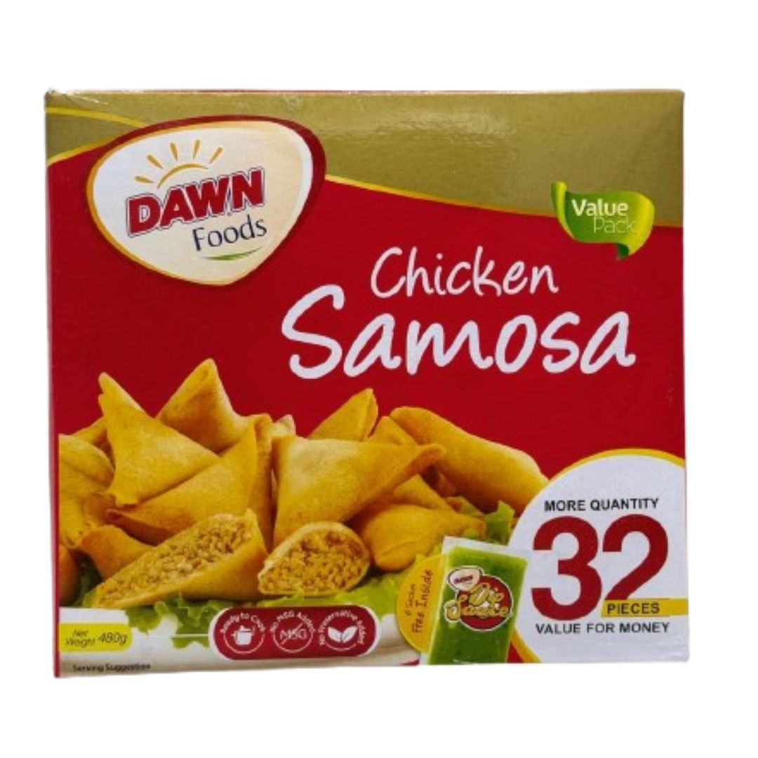 Buy Dawn Chicken Samosa 32 Pieces (480g) At Best Price - GrocerApp