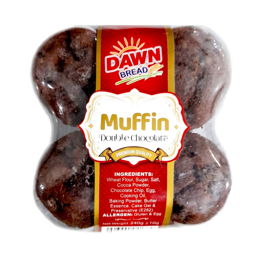 Buy Dawn Double Chocolate Muffins 4 Pieces At Best Price - GrocerApp