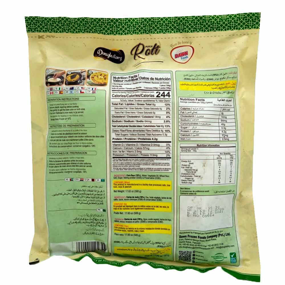 Buy Doughstory Makai Roti At Best Price - GrocerApp