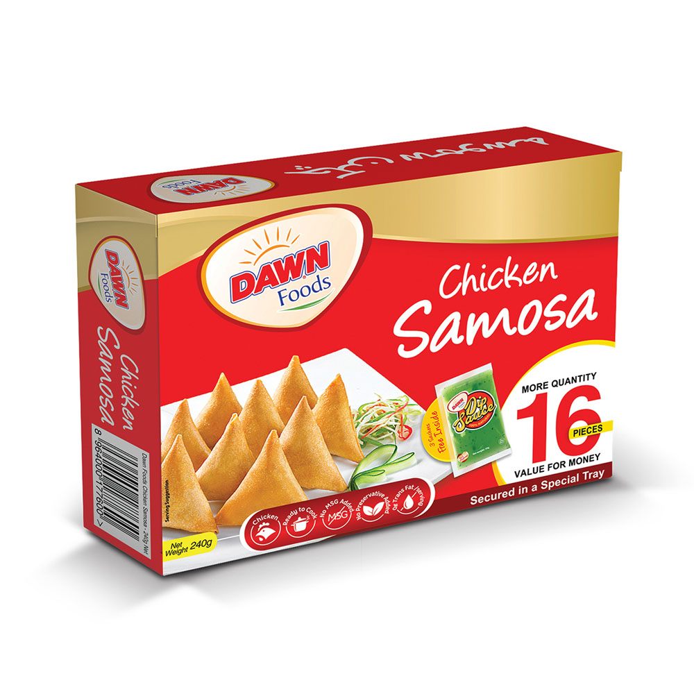 Buy Dawn Chicken Samosa 16 Pieces (240g) At Best Price - GrocerApp