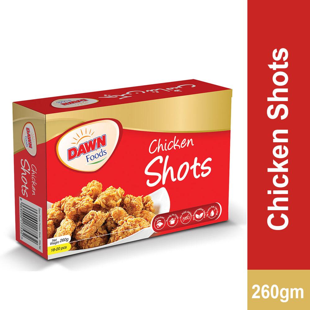 Buy Dawn Chicken Shots 18-20 Pieces (260g) At Best Price - GrocerApp