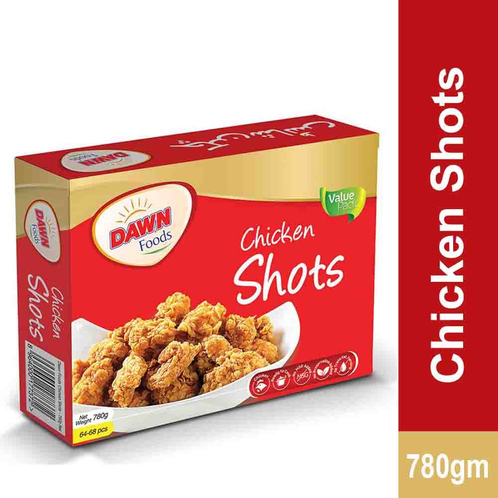 Buy Dawn Chicken Shots 64-68 Pieces (780g) At Best Price - GrocerApp