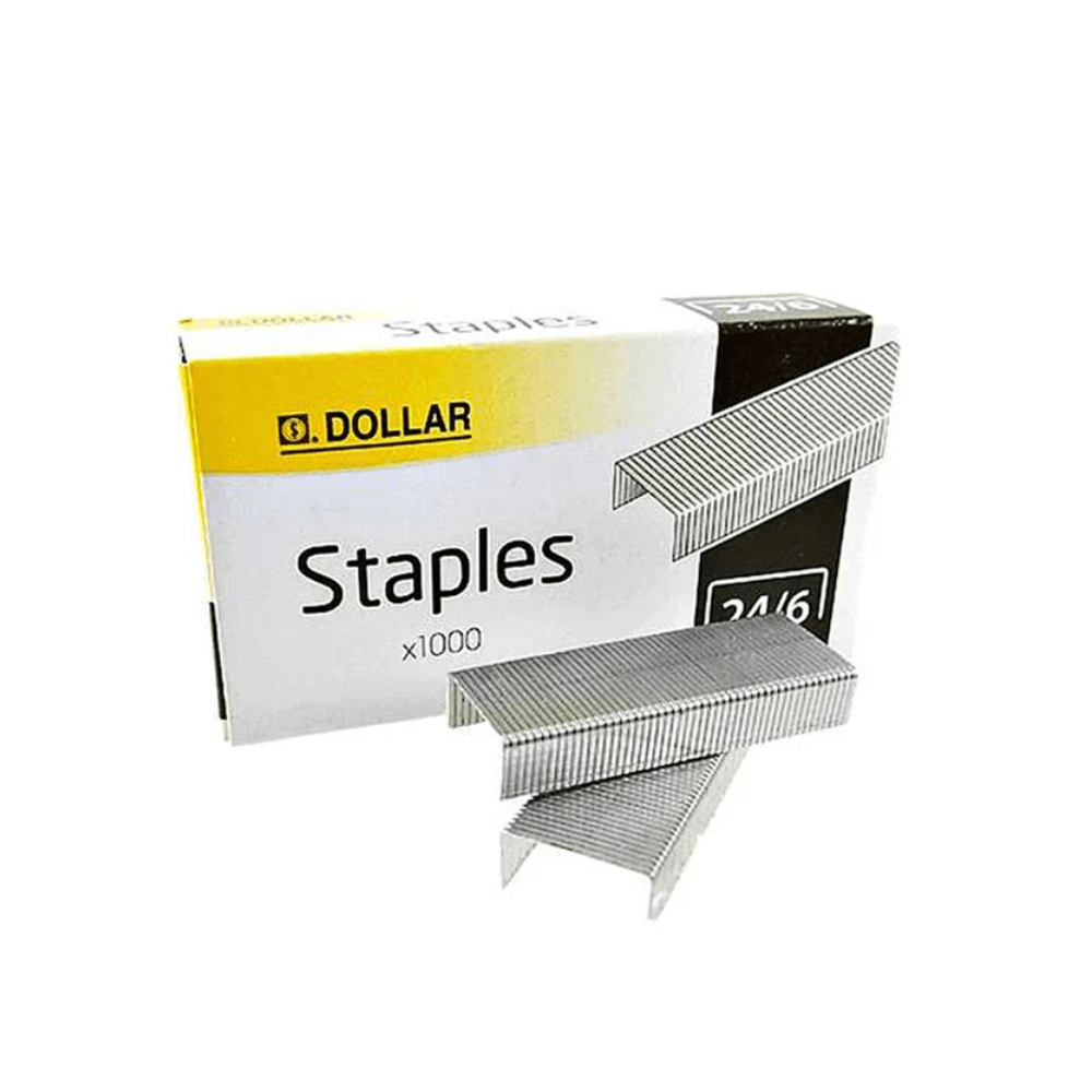 DOLLAR NO 24/6 STAPLES 1 UNIT