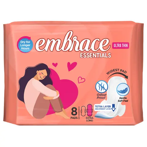 Buy Embrace Essential Ultrathin Extra-Long At Best Price - GrocerApp