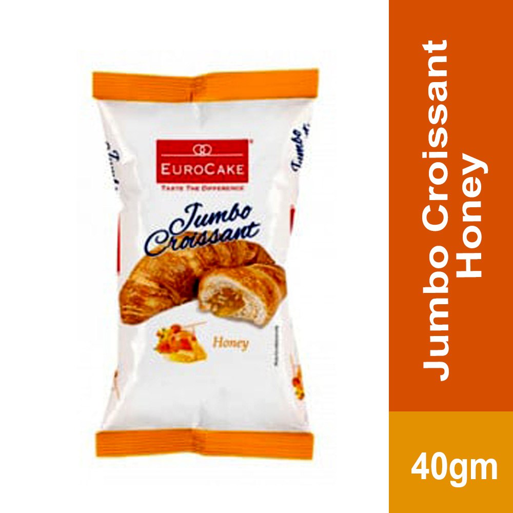 Buy EURO CAKE JUMBO CROISSANT HONEY FILLED 40 GM At Best Price - GrocerApp