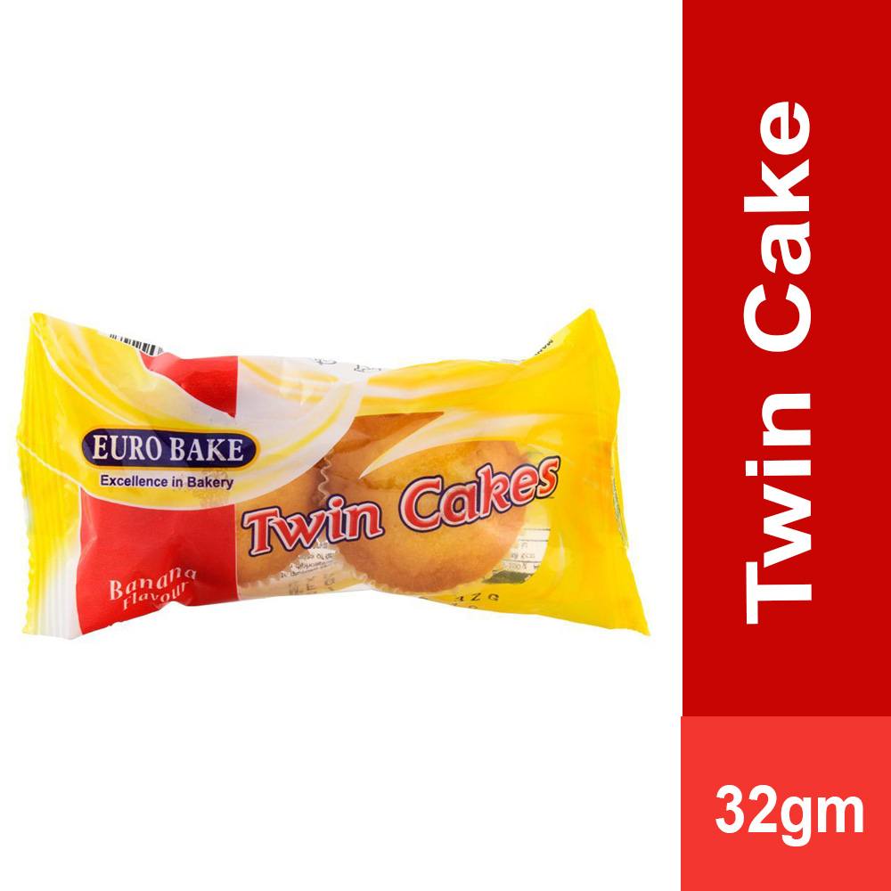 Buy Euro Cake Twin Cakes Banana At Best Price - GrocerApp