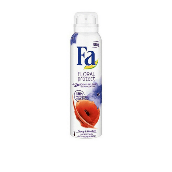 Buy Fa Floral Protect Body Poppy & Bluebell Body Spray At Best Price ...