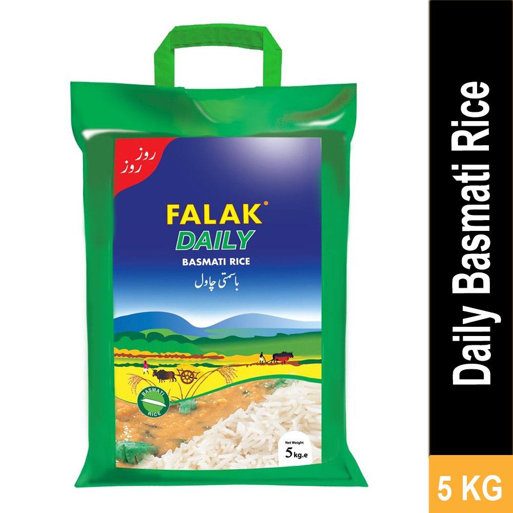 Buy Falak Daily Basmati Rice 5KG At Best Price - GrocerApp